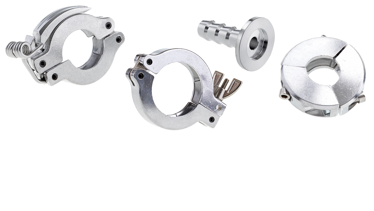 Connection Fittings | ISO-KF | Flanges and Fittings | Products | Leybold